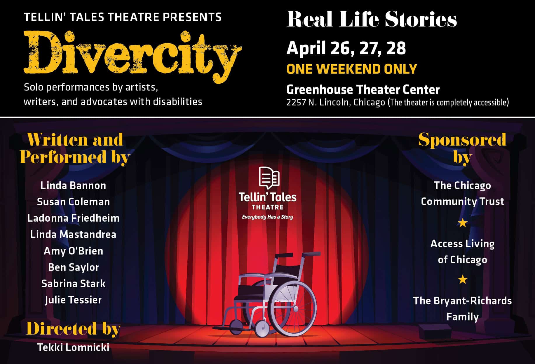 Tellin' Tales Theatre – Everybody Has a Story
